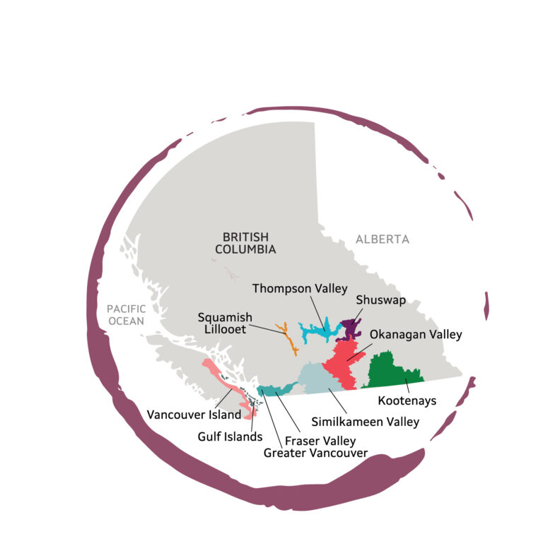 BC Wine Regions and Maps - Wine Tour Hub
